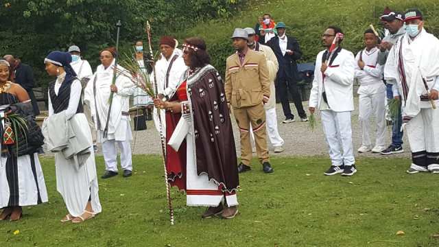 Irreechaa celebration in Stockholm, Sweden, 2020 – Gurmuu Hawaasa Oromoo